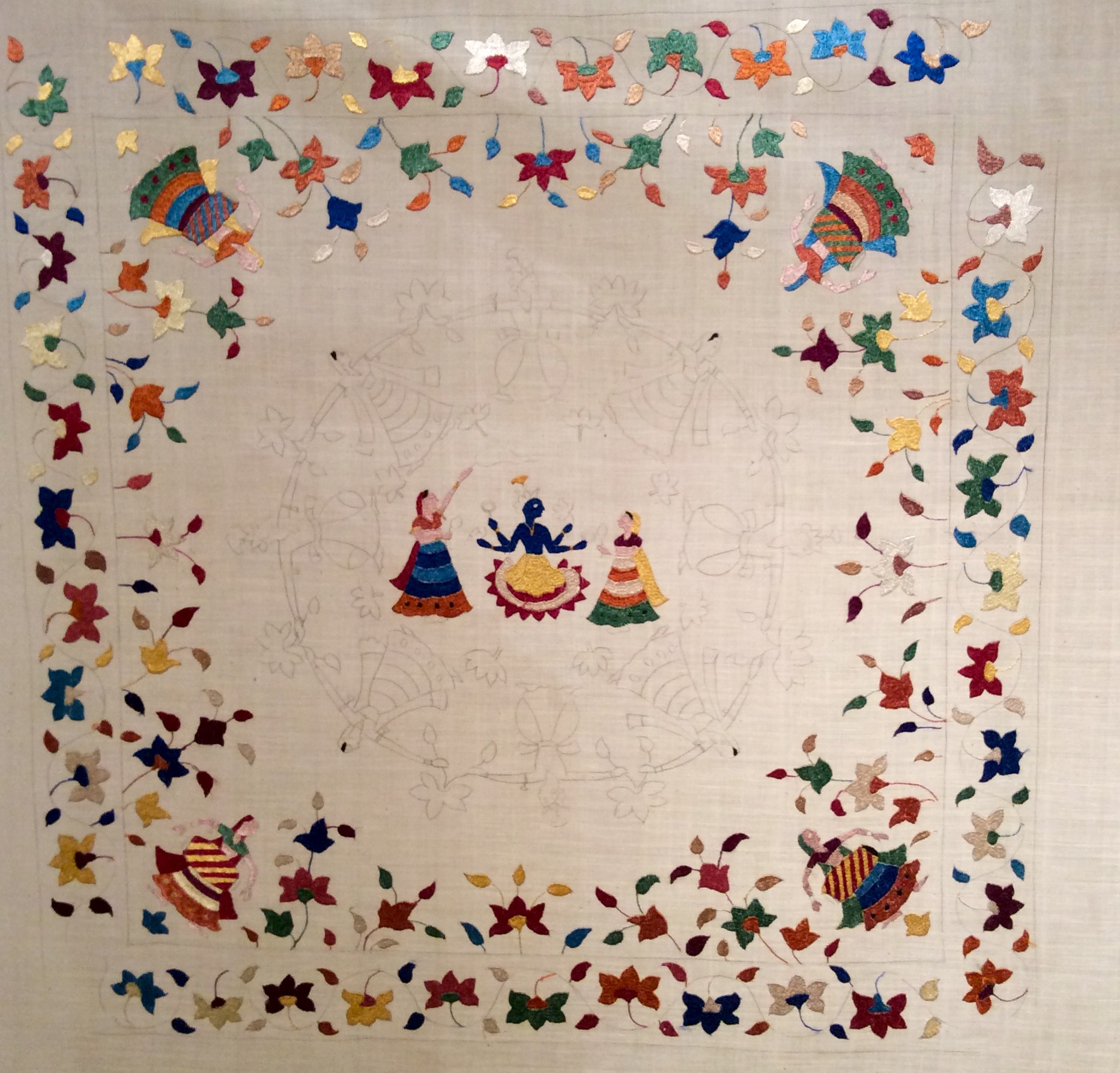 Chamba Rumals: Painted Embroideries or Embroidered Paintings? – My ...